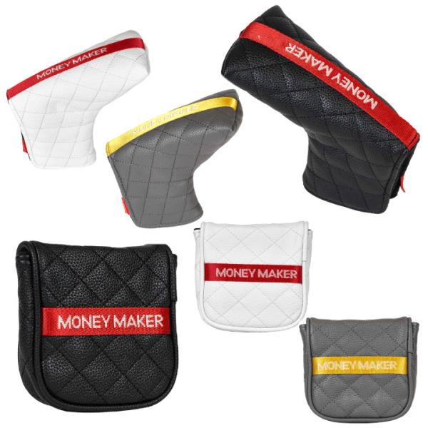 GHOST GOLF Leather Head Covers最高級のプレミアムPUレザー製。エレガントなクロスステッチを施したデザイン。マグネット開閉式でスムーズな着脱。内部は非常に柔らかいベロア生地でパターを保護します。◆形状ブレードタイ...