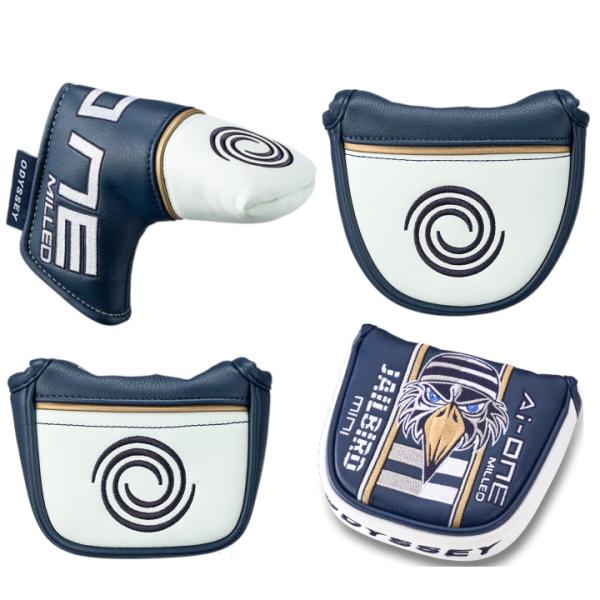 odyssey オデッセイ Ai-ONE MILLED 純正パターカバー◆形状：ブレード/マレット/小マレット◆Ai-ONE MILLED 対応形状ブレード：TWO T、ONE Tマレット：SEVEN T DB、SEVEN T CH、EIG...