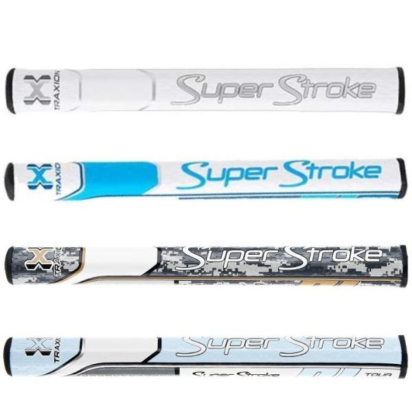 旧SLIMシリーズが、名前を新たに新登場！一般的な円筒型のグリップ形状をベースに、グリップ正面が平らになっている「ツアー」シリーズ。正面が平らなことで方向性が分かりやすく、握りやすい。初めてスーパーストロークを使用される方におすすめのシリー...