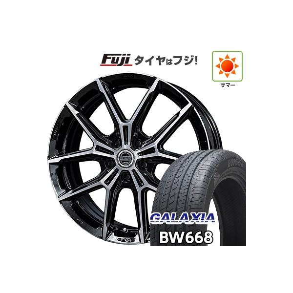 【新品国産車用5穴114.3】 夏タイヤ ホイール4本セット 225/55R19 ギャラクシア BW668(限定) 共豊 スマック +EK M1 7J 19インチ 適合につきましてはお問い合わせください。
