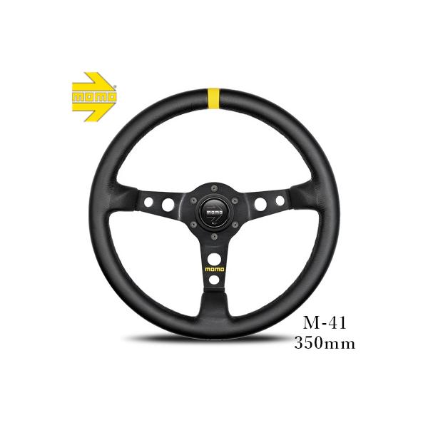 ■カラー・サイズ：ブラックレザー、イエローレザー/ブラックスポーク ■メーカー希望小売価格(税込)：￥41,800 ■備考： M-41 ホーンボタンHB-17が付属します。ボス（ハブ）・アースリング・配線・取付ビス・レンチは付属しません。ボ...