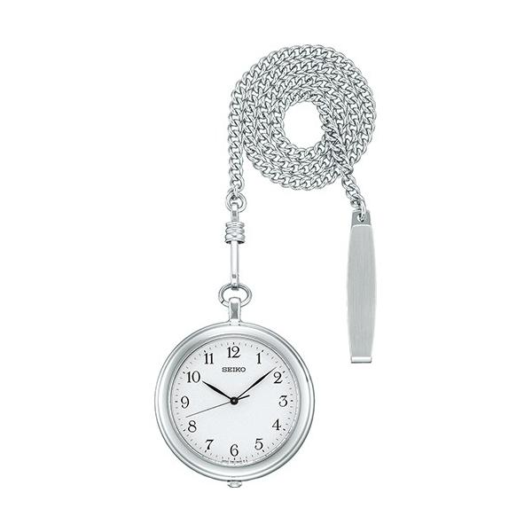 <SEIKOポケットウォッチ>商品仕様 MADE IN JAPAN ケース： ステンレスケース  ガラス： ハードレックス ムーブ： 電池式クオーツ 精度： 平均月差±15秒 チェーン： SS 電池寿命： 3年 サイズ： 横縦4...