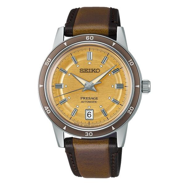 無料保証期間SEIKOメーカー保証3年間<セイコーメカニカル腕時計プレザージュStyle60’s 自動巻き（手巻きつき）>・セイコー プレザージュより、60年代に誕生した「Timeless color palettes」をテーマ...