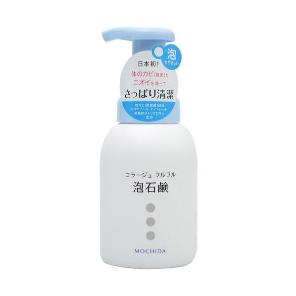 "・「コラージュフルフル 泡石鹸 300ml」は、カビの増殖を抑える、有効成分ミコナゾール硝酸塩を配合した薬用泡石けんです。・抗真菌(抗カビ)成分・ミコナゾール硝酸塩と殺菌成分・トリクロサンを配合。洗浄、殺菌します。・洗顔、手・足・わきの下...
