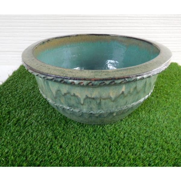 超お得！特大 睡蓮鉢 メダカ水槽■サイズ：直径約50cm 高さ約23cm※サイズは目安。前後1〜2cmは誤差でご容赦ください。【注意点】●特別価格のため、ノークレームノーリターンでお願いします。未使用品ですがアウトレットに不安のある方は購入...