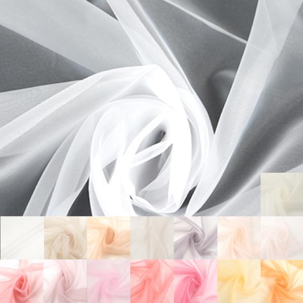 【商品詳細】品番FJ2475詳細柔らかく、しなやかな手触りのオーガンジーです。軽くて透け感があります。販売単位50cm以上10cm単位で販売いたします。価格は10cmあたりの価格です。ご注文例(数量)50cmの場合は→[5]、60cmの場合...