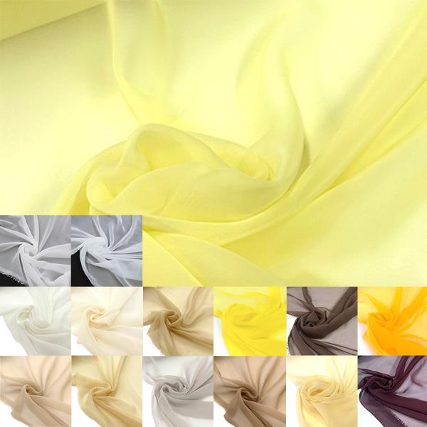 【商品詳細】品番FJ3323詳細50デニールのジョーゼットです細い糸で織っているため薄く柔らかく綺麗なドレープが出ます透け感がありふわりと広がりますダンス衣装や式場の装飾などにおすすめ！販売単位こちらは「カット売り」のページになります。50...