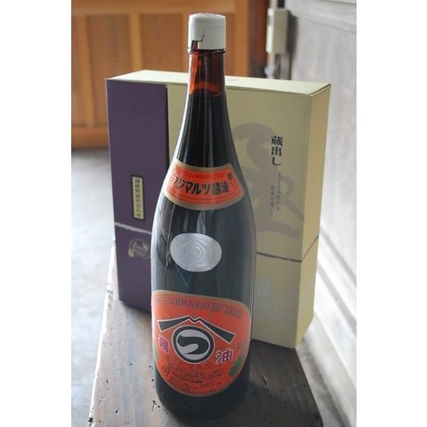 やや甘めの、さっぱりとした濃口醤油です。煮物などにどうぞ。名称：こいくちしょうゆ（混合）原材料名：アミノ酸液、食塩、小麦、脱脂加工大豆、甘味料（ステビア・甘草）、調味料（アミノ酸等）、カラメル色素、V.B1内容量：1800ml賞味期限：製造...