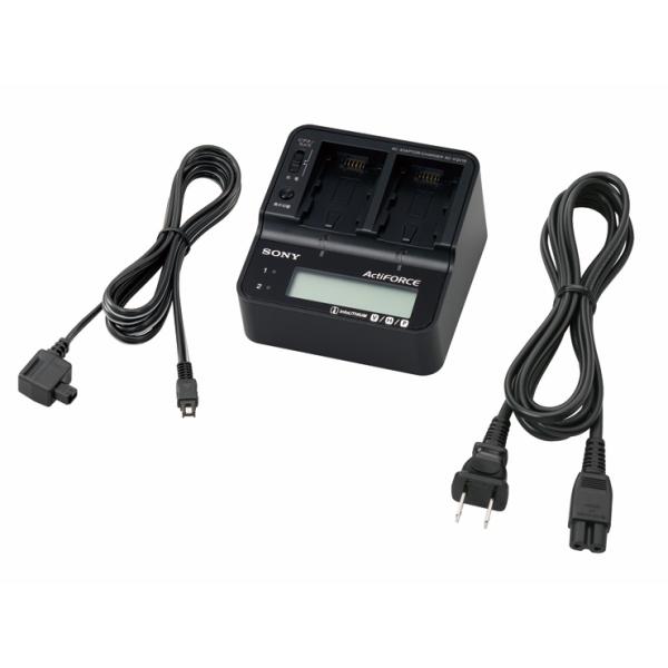 ・高容量バッテリーNP-FV100を約2時間5分で充電可能（実用充電時間）・本体内充電と比べて“インフォリチウム”V・H・Pシリーズバッテリーを急速充電可能・バッテリー残量表示機能搭載（分単位/％表示）・2つのバッテリーパックをリレー式に急...