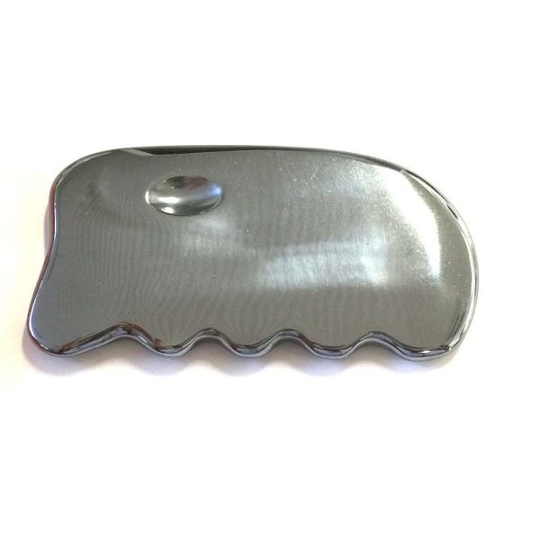 テラかっさプレートを使ったかっさマッサージは、体調を改善するとともに、心身を健康にすると言われております。商品サイズ：　約L95mm×D50mm×H8mm商品重量：　約60〜80ｇ＊手作業での加工になりますのでサイズ・重量は多少異なります。...