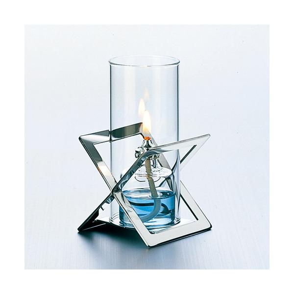 【Lunax standardシリーズ】【オススメのオイルランプ】ホテル・レストランで好評をいただいているシャープなX字型のステンレス仕様オイルランプです。やや小型に設計したステンレスベースとスリムなガラスを組み合わせたシンプルなデザインは...