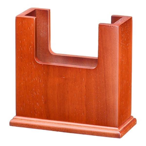 【木製のナプキンスタンド】規格:107×50×H108mm