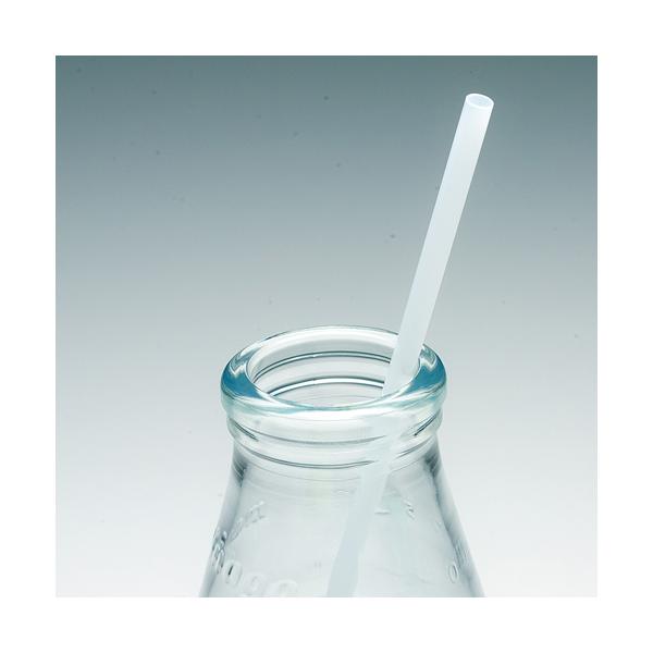 21cm 個包装 紙包装 プラスチックストロー プラストロー 直線 曲がらないストロー 箱入り レッドク スタンダード袋入りで衛生的。少し細身のストレートストローです。サイズ4.5φ×180mm　1箱500本入り