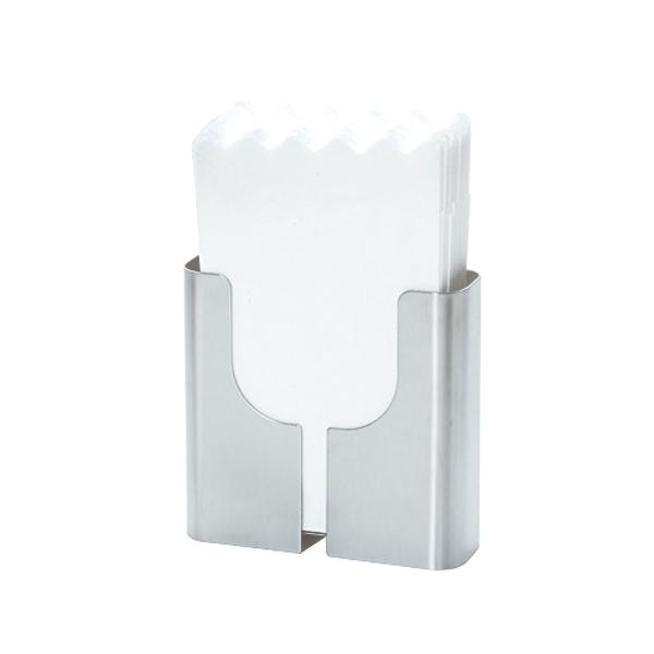 【定番商品】【卓上用品】【ペーパーナプキン用スタンド】シンプルなステンレスシンプルなナプキンスタンド。