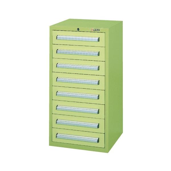 合理的な組み合わせで収納効率が更にアップ！！　統一された寸法（間口、奥行、高さ）によりレイアウトが自由自在！<br>●外寸：W450×D450×H880mm<br>●カラー：サカエグリーン<br>●質量：...