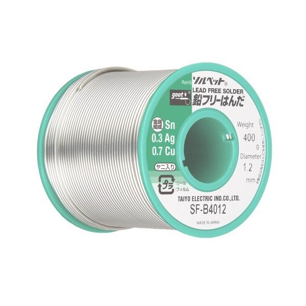 業界標準組成・鉛フリーはんだ［SF-Aシリーズ］　組成(Sn-Ag-Cu)　96.5-3.0-0.5