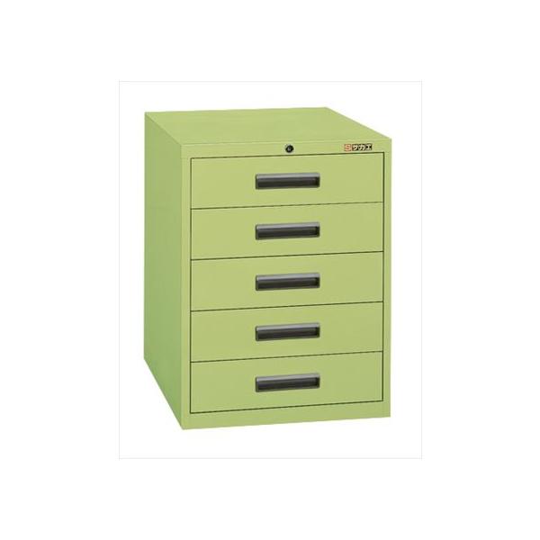 仕切り板が標準装備している為、部品の分類に便利です<br>●外寸：W500×D550×H650mm<br>●カラー：サカエグリーン<br>●質量：44kg<br>●H115：5段<br&...