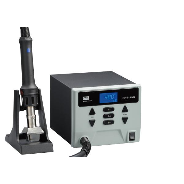 自動で停止し、消し忘れを防ぐ専用スタンド付き●100°C〜 480°C 温度設定プリセット可●デジタル風量調整●オートクールダウン機能●スイッチ付グリップで手元操作可能●簡単に交換可能なカートリッジ式ヒーター●XFCシリーズ用ノズルが使用可...