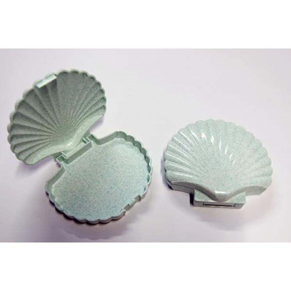 女性に好評の貝殻仕上げ＆イオンピュア（抗菌剤入り）のマウスガードケースです。