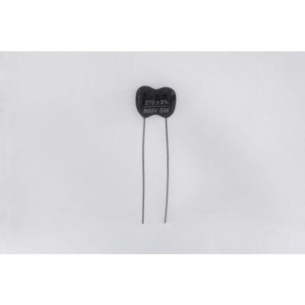 エポキシコーティングに浸した±5％公差のラジアルリードコンデンサ1000pF = 1nF = 0.001uFサンプル画像は47pF、500pF、1000pF