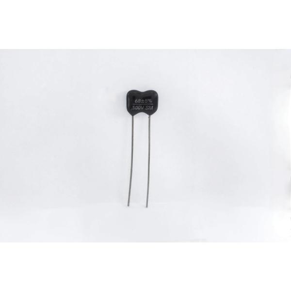 エポキシコーティングに浸した±5％公差のラジアルリードコンデンサ1000pF = 1nF = 0.001uFサンプル画像は47pF、500pF、1000pF