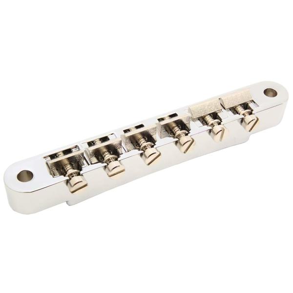 米国製ヴィンテージ仕様の ABR-1 ブリッジには、保持ワイヤーがなく、メッキされた真鍮のサドルが付いています。 ハードウェアは別売りです。 完全なセットについては、P-GKLU-KLP127X を参照してください。ブリッジは、ストリング ...