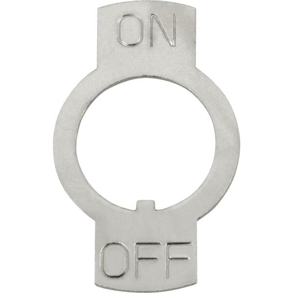 カーリングの高品質スイッチインジケータープレート。 これらはニッケルメッキ鋼でできており、深く刻まれたテキストが特徴です。 これらのインジケータプレートは、フルサイズのカーリングトグルスイッチに適合します。