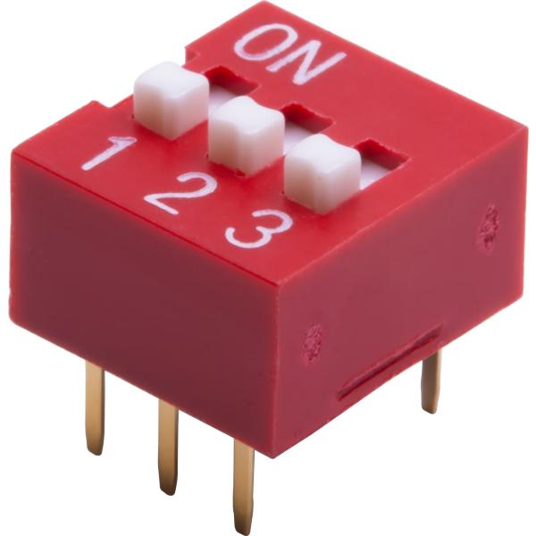 標準のリード間隔 0.1 インチ (2.54mm) の DIP スライド スイッチ。 これらの小型の PCB 実装スイッチは、エフェクト ペダルのモード設定などの多くの回路で使用されます。仕様:接点定格：100mA 50VDC端子：真鍮に金...