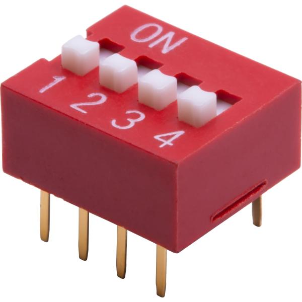 標準のリード間隔 0.1 インチ (2.54mm) の DIP スライド スイッチ。 これらの小型の PCB 実装スイッチは、エフェクト ペダルのモード設定などの多くの回路で使用されます。仕様:接点定格：100mA 50VDC端子：真鍮に金...