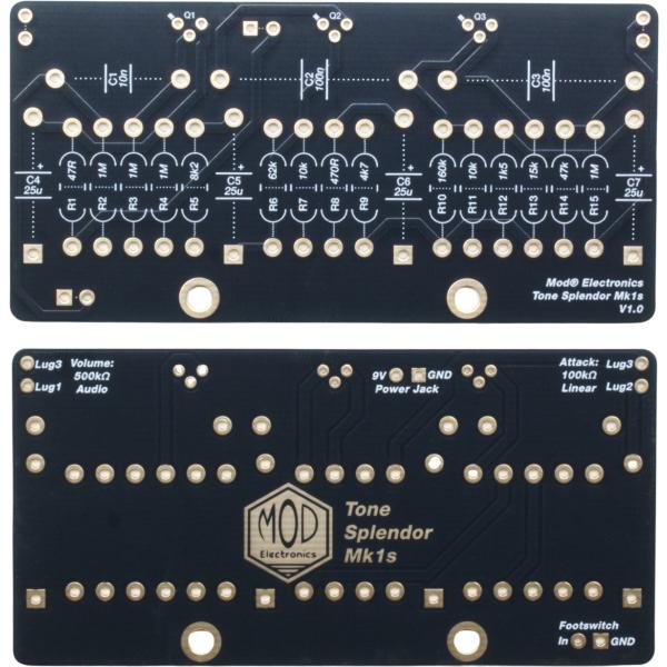 Sola Sound / Gary Hurst Tone Bender MK1 をベースにしていますTone Splendor MK1S は、オリジナルのゲルマニウムTone Bender MK1 をベースにしたシリコンファズペダルキットで...