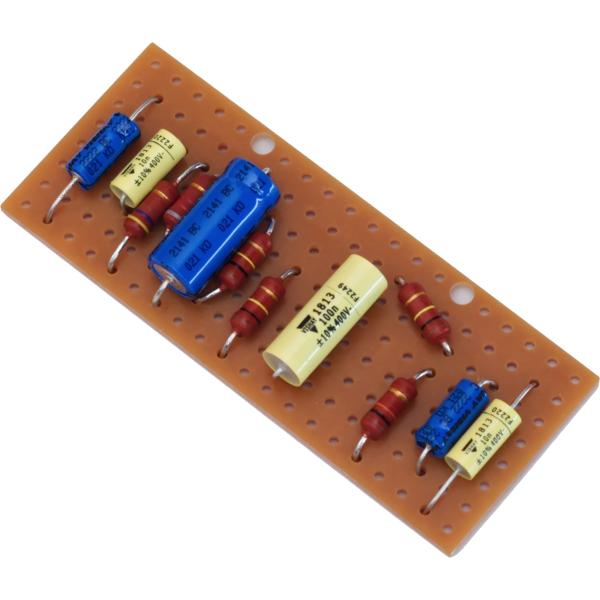 MKIIファズペダル用のPCBとパーツキット。 これは古典的なストリップボード Tone Bender Professional に基づいています。 このスティックボード ファズ回路は、Supa Fuzz の一部のバージョンや他のファズ ペ...