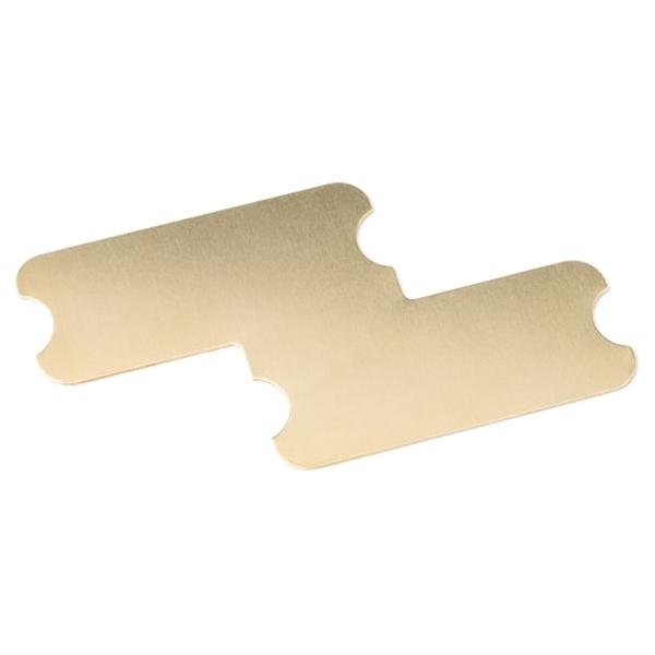 純正フェンダー・プレシジョンベース・ピックアップ・キャビティ・シールド。このシールドは、American Vintage '62 Precision Bassなどに使用されています。