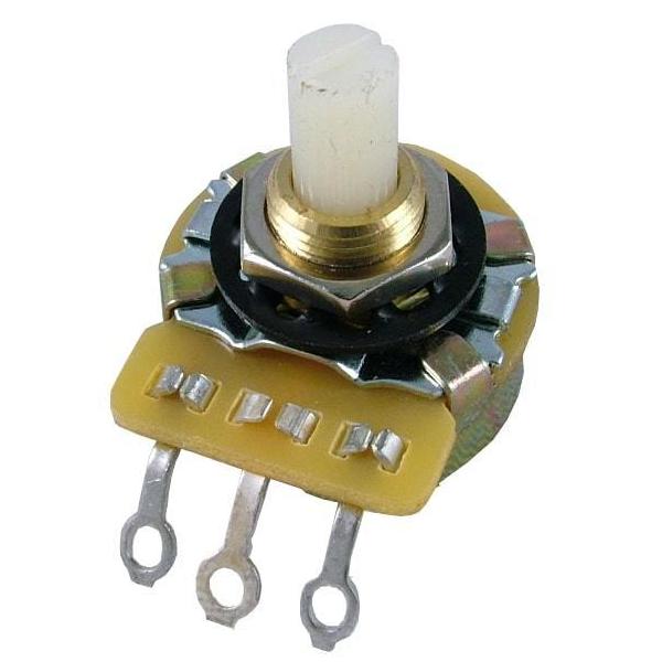 24mm、1/2 "ワット、3/8"ブッシング、1/4 "スプラインナイロンシャフト、止めネジまたはプッシュオンノブ用。ほとんどの米国製アンプ用。