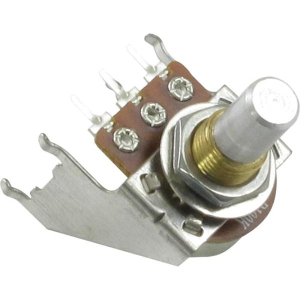 リニア。本体サイズ16mm（ミニタイプ）取り付けブラケット付きスナップインポット。ソリッドシャフト1/4 "、3/8"長さのシャフト。8mmブッシング、1/4 "ブッシング長さ。PCマウント。ナットとワッシャーが含まれています。