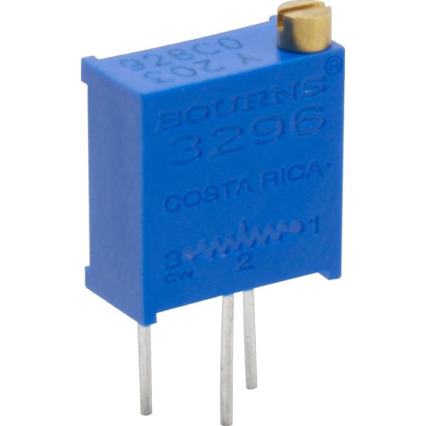 高品質のBourns3296Yトリムポット。 これらの密封されたサーメットトリマーは、正確な設定のために25回転します。 ±10％の許容誤差。