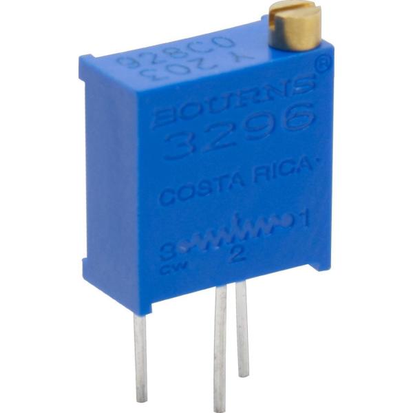 高品質のBourns3296Yトリムポット。 これらの密封されたサーメットトリマーは、正確な設定のために25回転します。 ±10％の許容誤差。