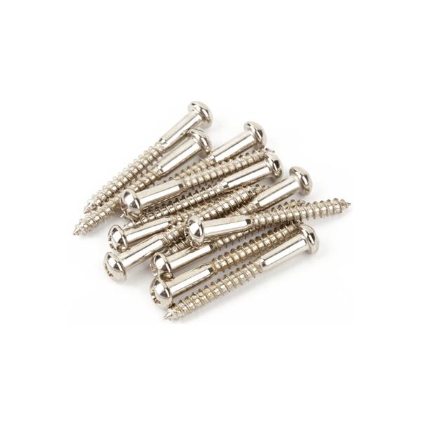 純正フェンダービンテージスタイルのストラトブリッジ取り付けネジ。フェンダーの最も要求された交換用ネジのいくつか。 フェンダー用に作られ、さまざまなヴィンテージおよびコンテンポラリーモデルで使用されています。・交換用ネジ12本セット・純正ヴィ...