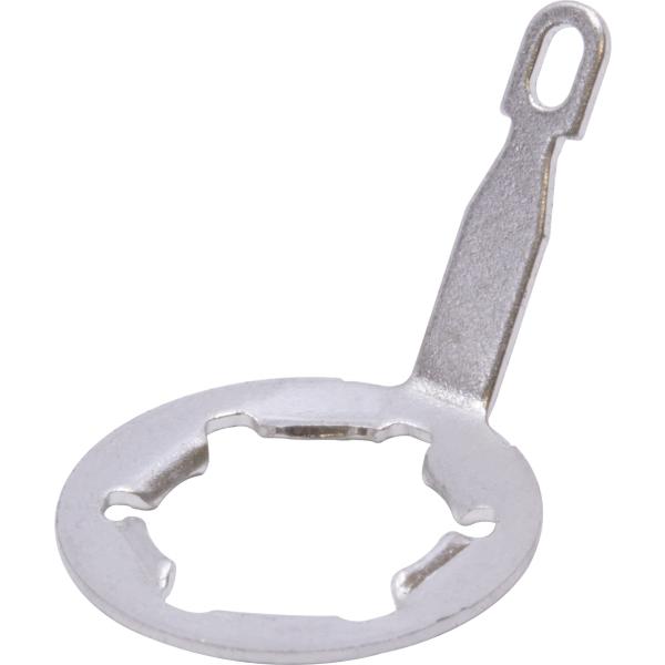 3/8インチ ブッシング用のロッキング ウォッシュ上の角度付きはんだ端子。 スイッチ、ジャック、ポット、その他の 3/8インチ ブッシング部品にシャーシ アース接続を追加するのに最適です。10個入りパッケージ