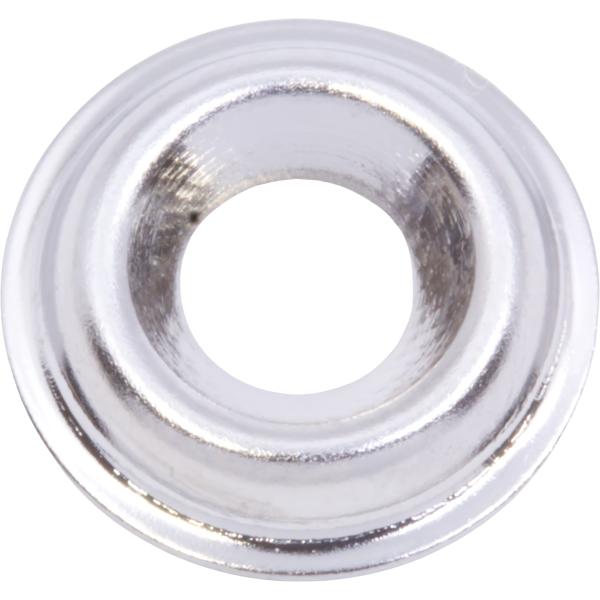 ニッケルメッキ真鍮製のフランジ仕上げワッシャー。 皿ネジの頭に対応するように設計されています。 これらのワッシャーは、締結される材料に追加の支持領域を提供し、きれいに仕上げられた外観を与えるために使用できます。このデザインは、後のブラックフ...