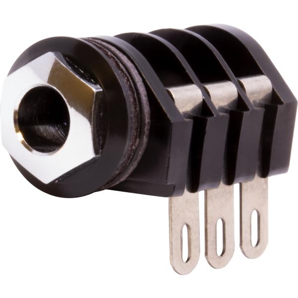 はんだ付け端子、スイッチなし。 多くのアンプやペダルに見られるヴィンテージスタイルの金属製フェルール。特徴：・優れた性能と信頼性を実現する低ノイズNi-Ag合金セルフクリーニング接点・丈夫な成型グレード1ブラックナイロンボディ。・イギリス製...