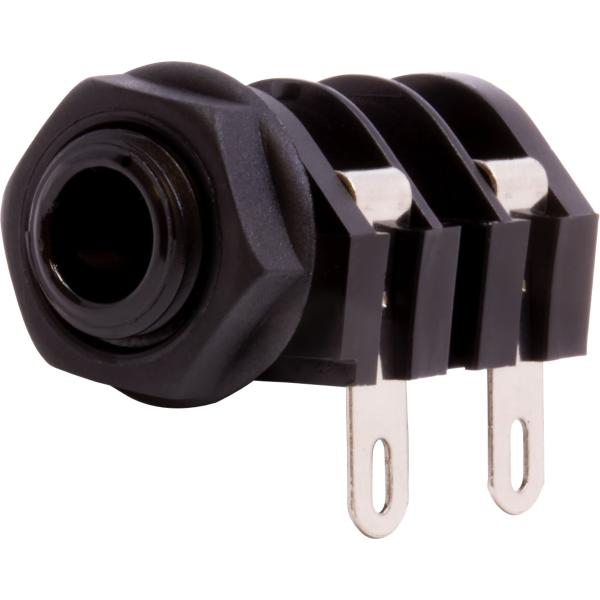 はんだ付け端子、スイッチなし。 多くのヴィンテージペダルやアンプに使用されています。特徴 ：優れた性能と信頼性を実現する低ノイズ Ni-Ag 合金セルフクリーニング接点丈夫な成型グレード 1 ブラックナイロンボディ。イギリス製黒いナイロン製...