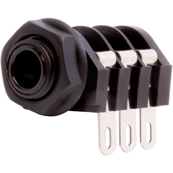 はんだ付け端子、スイッチなし。 多くのヴィンテージペダルやアンプに使用されています。特徴 ：優れた性能と信頼性を実現する低ノイズ Ni-Ag 合金セルフクリーニング接点丈夫な成型グレード 1 ブラックナイロンボディ。イギリス製黒いナイロン製...