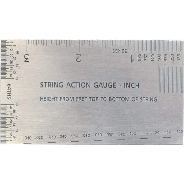 アコースティック楽器やエレクトリック楽器のアクションを素早く正確に測定するのに最適な、ステンレス製のポケットサイズのストリング アクション ゲージです。 忙しい修理工場の必需品です。このゲージを使用して行われた測定には、次のものが含まれます...