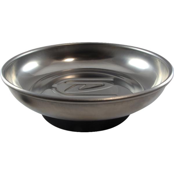 このマグネット トレイを使用すると、すべてのパーツを 1 か所に保管できます。上部リムの直径は 4 インチ、ベースの直径は 2.5 インチです。大きなマグネット ベースはパーツを所定の位置に保持し、トレイを金属面に固定するためにも使用できます。