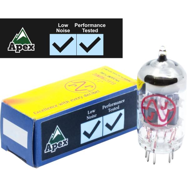 JJ Electronic 12AT7 / ECC81JJ Electronic 12AT7 / ECC81は、位相反転器、リバーブ ドライバー、および一般的なプリアンプでの使用に適しています。このチューブは、低ノイズ、低マイクロフォニック...