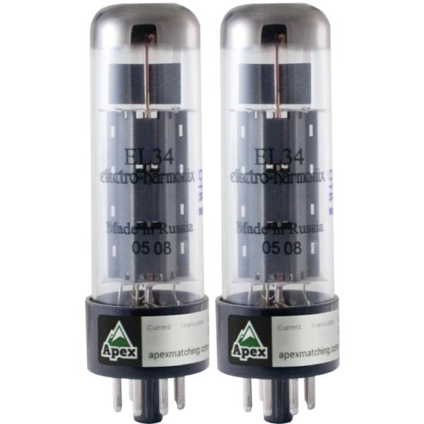 優れた「ブラックベース」高電圧パワー五極管。Marshall、Hiwatt、Laney、Sound Cityなどの英国製アンプに使用されている最も一般的なパワー5極管です。 EL34EH は、1960年代と1970年代のクラシックなブリティ...