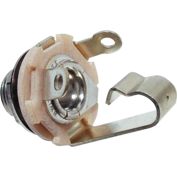 スイッチクラフト Type 11 Little-Jaxフォンジャック。 このジャックのゴールドバージョンについては、W-SC-11Gを参照してください。・標準の1/4 "プラグと嵌合し、内径0.25"のブッシングで利用できます。・0.275...