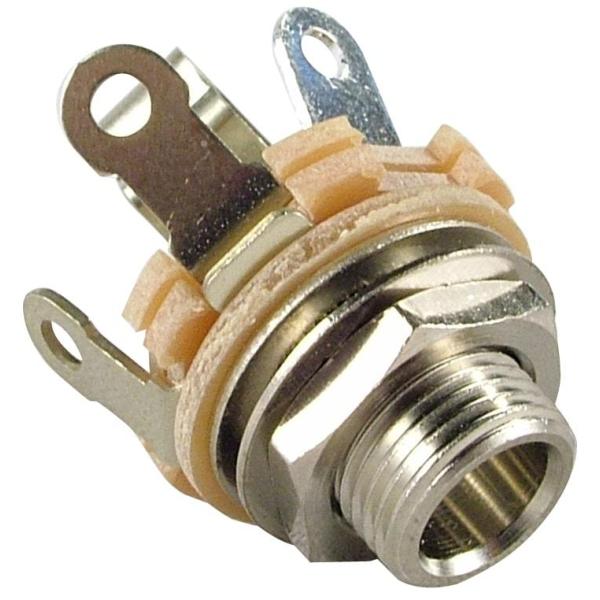 スイッチクラフト Type 12A Littel-Jaxショートタイプのフォンジャック。 スイッチ端子は通常は閉じており、プラグを抜いたときのハムノイズを除去するために通常はアースに接続されています。 ナットとワッシャーが含まれていますタイ...