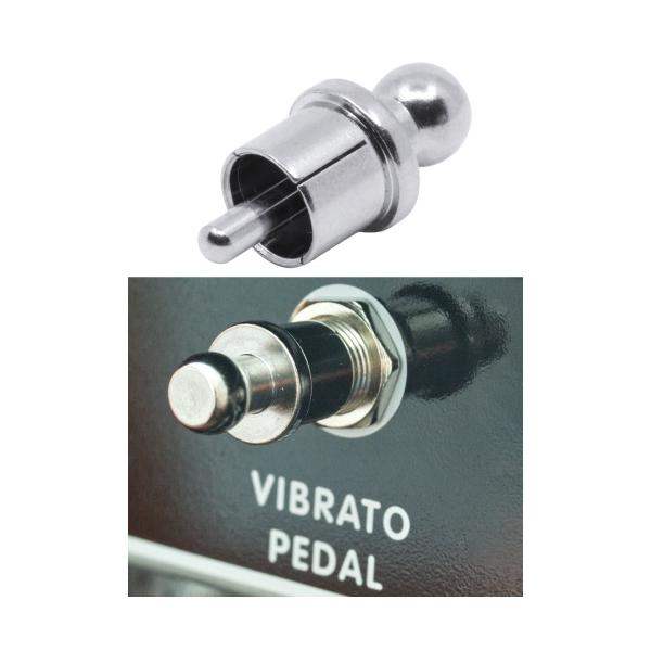 このロジウムメッキの金属製ショートプラグは、多くの真空管アンプでビブラート効果を簡単に得ることができます。ブラックフェイスのフェンダーアンプや類似モデルで使用する場合、RCAジャックのチップをスリーブに接続するだけで、フットスイッチを「オン...