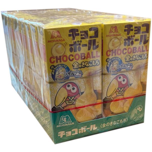 キャラクター「キョロちゃん」と「おもちゃのカンヅメ（金銀エンゼル）」がワクワク、楽しい気分にしてくれる、複数の味わいと食感が１粒に詰まった一口サイズチョコレートボールです。